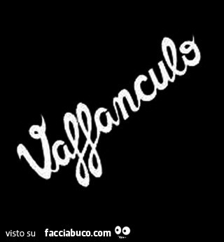 Tutti i meme sul Vaffanculo - Facciabuco.com